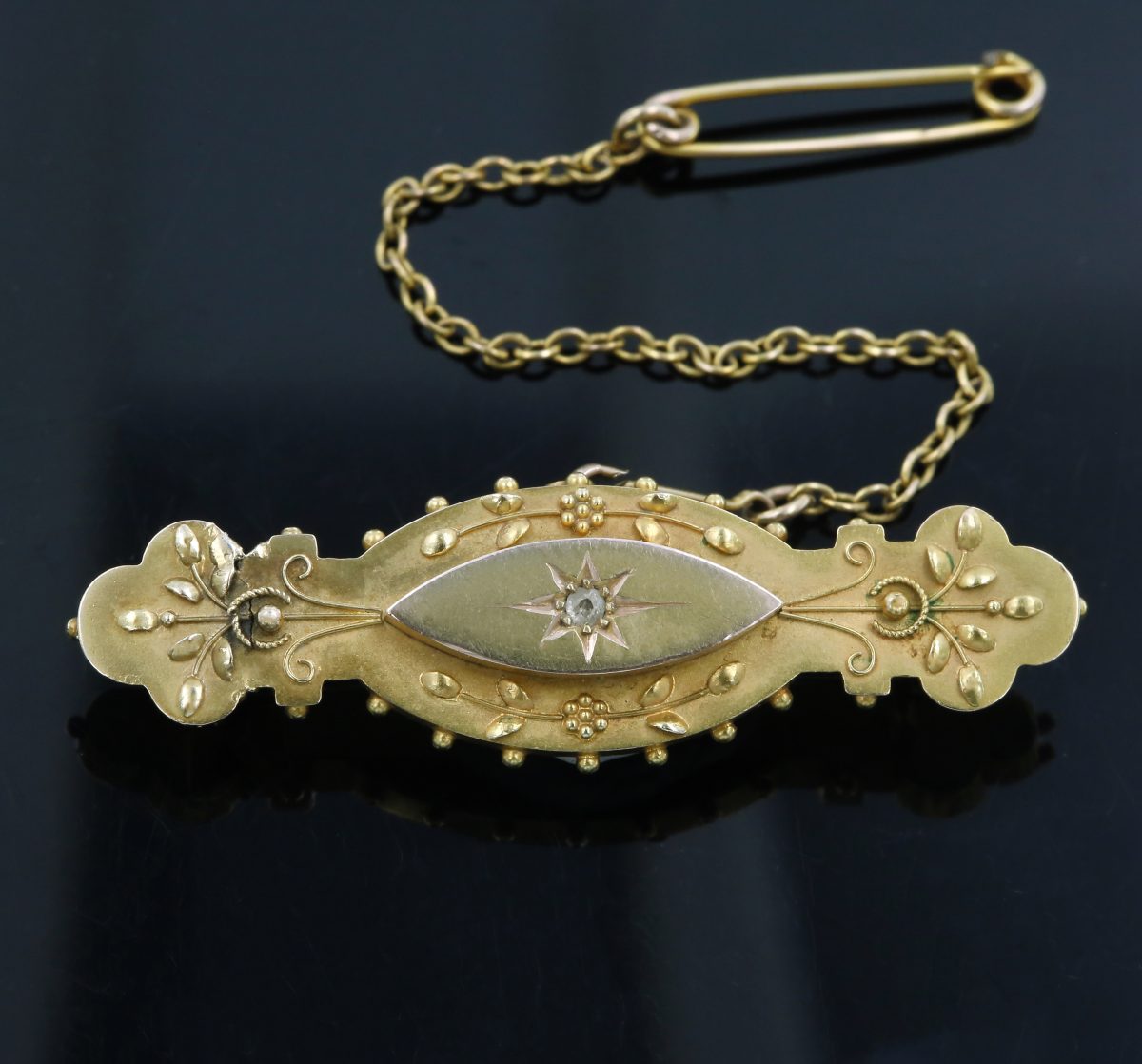 Victorian Bar Brooch Circa 1890 | Gerard McCabe Antiques