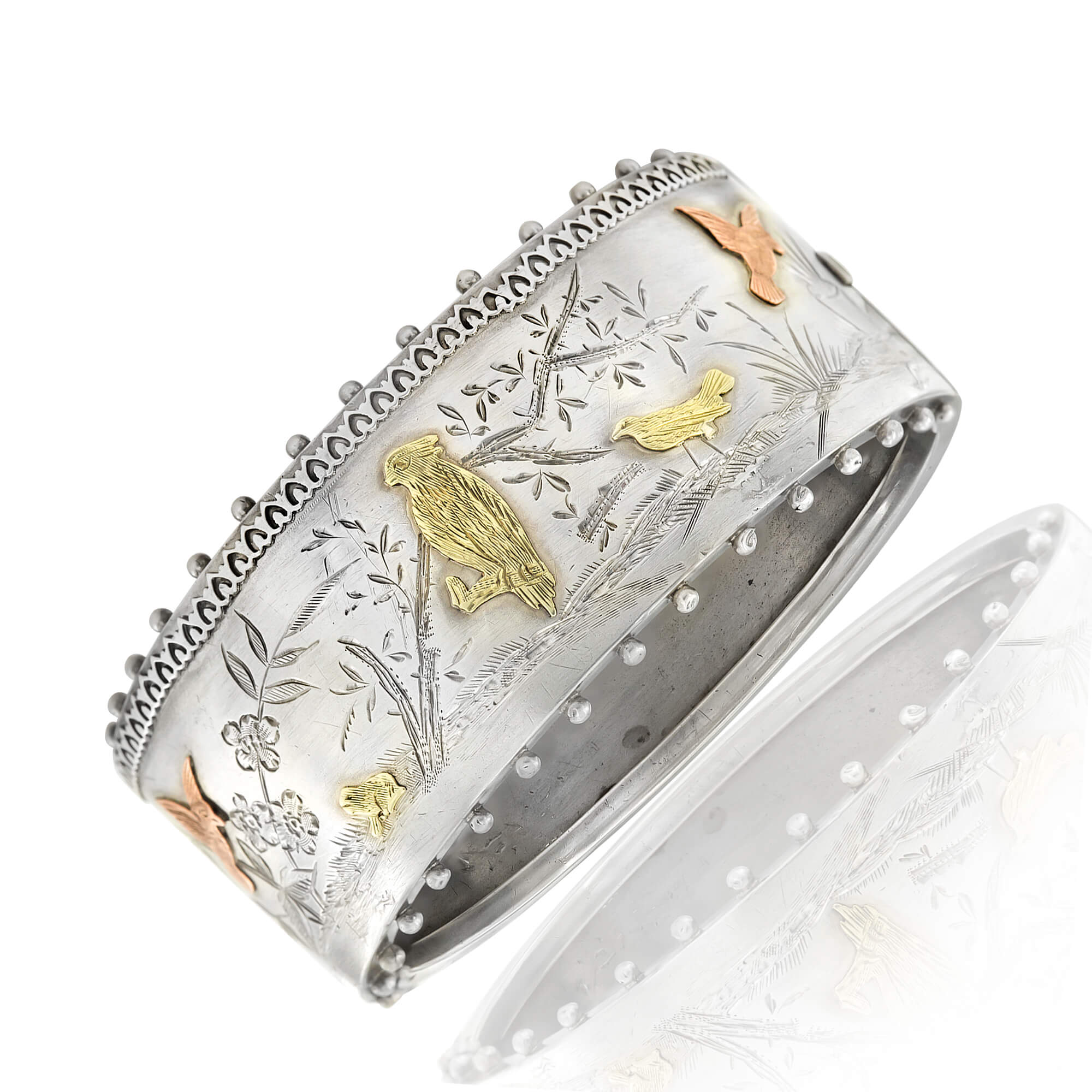 Antique Silver Bangle Circa 1890 | Gerard McCabe Antiques