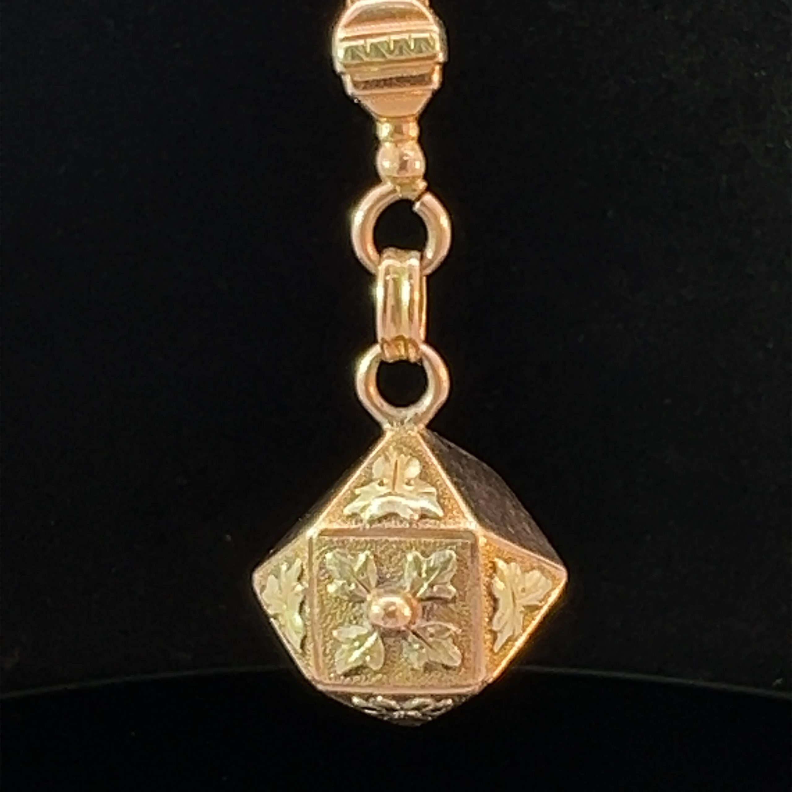 Decorative Gold Watch Fob Circa 1900s | Gerard McCabe Antiques