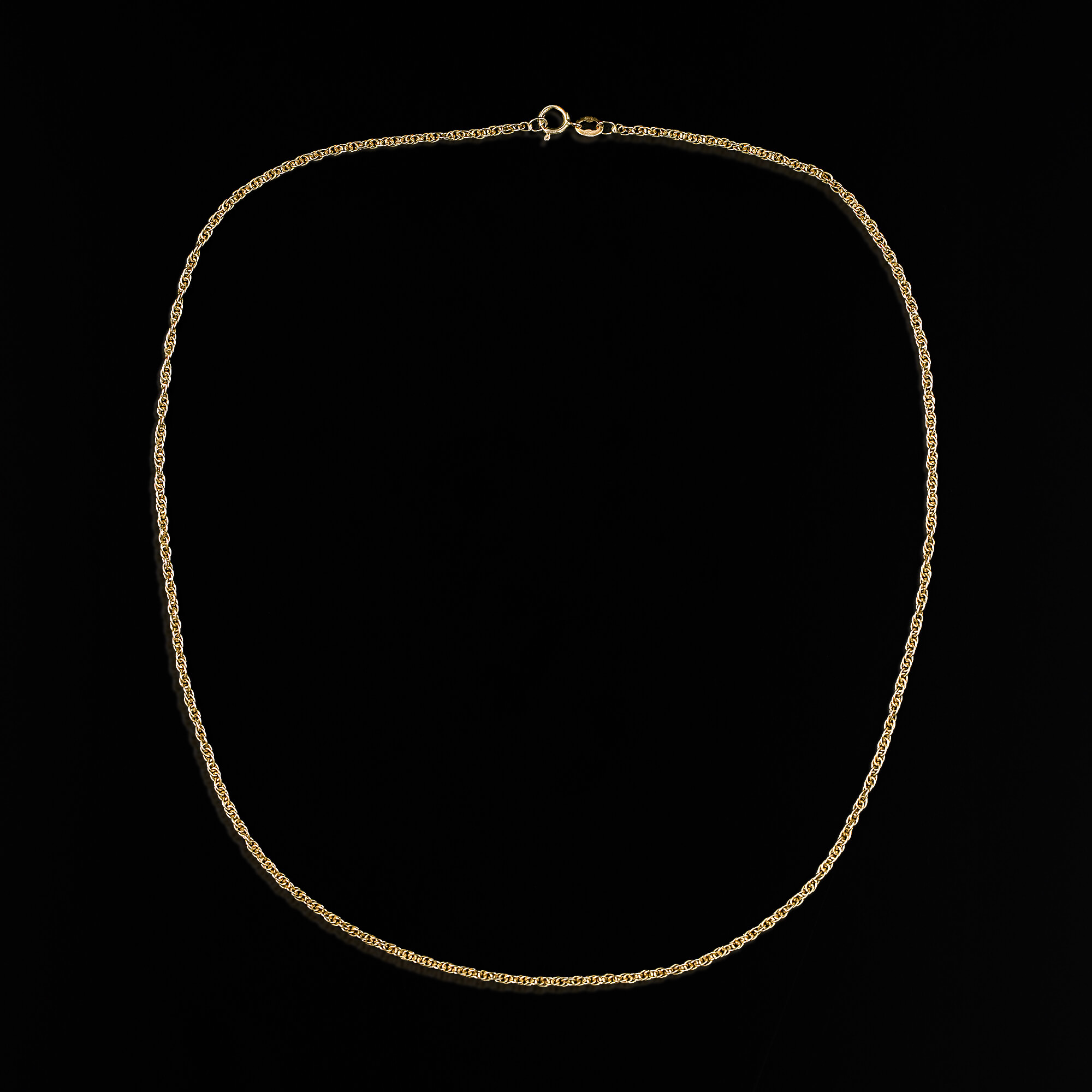 45cm 9k Gold Rope Style Chain Circa 2000s | Gerard McCabe Antiques