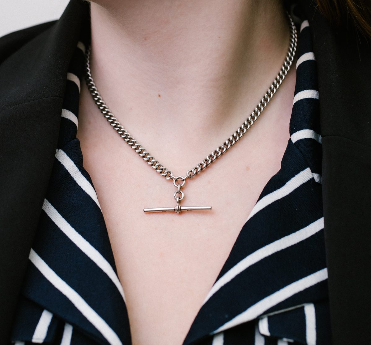 Silver Fob Chain Hallmarked Birmingham 1913 | Gerard McCabe Antiques